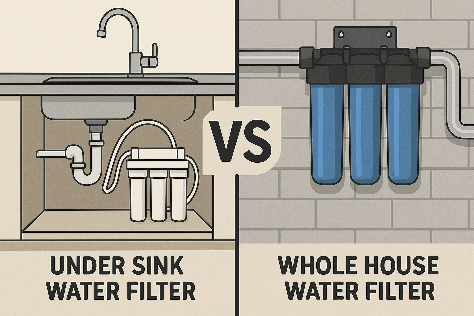 Whole House Or Under The Sink Filtration System